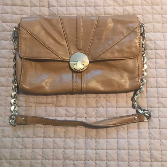 Bags | Tan Rampage Clutch | Poshmark